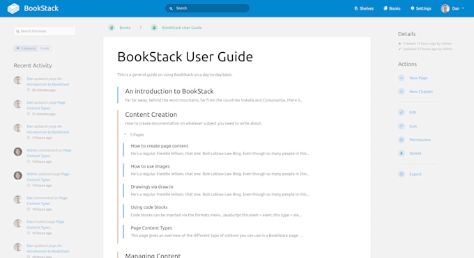 Setup bookstack documentation software by Niduss_corp | Fiverr