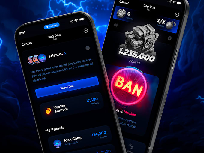 Do telegram mini app, web app, tap to earn, telegram bot, ton mini app ...