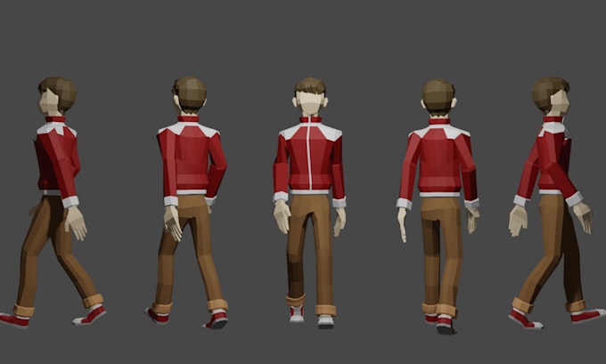 Create 3d low poly model psx game asset ps1 n64 low poly environment for game by Ayomide_atanda ...