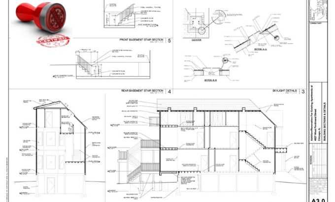 Provide digital stamps sign and permit drawing for usa state by William ...