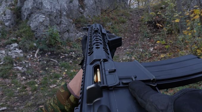 Create 3d fps animation and 3d fps, 3d gun model, 3d weapon, gun ...