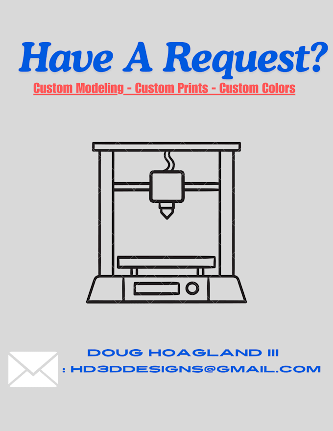 Create custom 3d models by Doughoaglandiii | Fiverr Create custom 3d models by Doughoaglandiii | Fiverr
