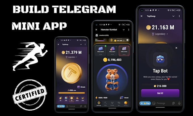 Create telegram game telegram mini game telegram mini app telegram by ...