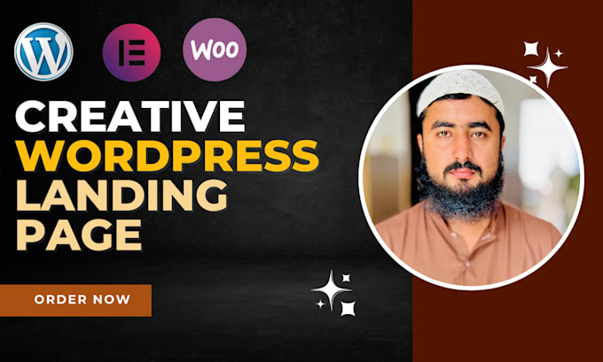 Build creative wordpress landing page using elementor pro by Mziaurrehman11 | Fiverr