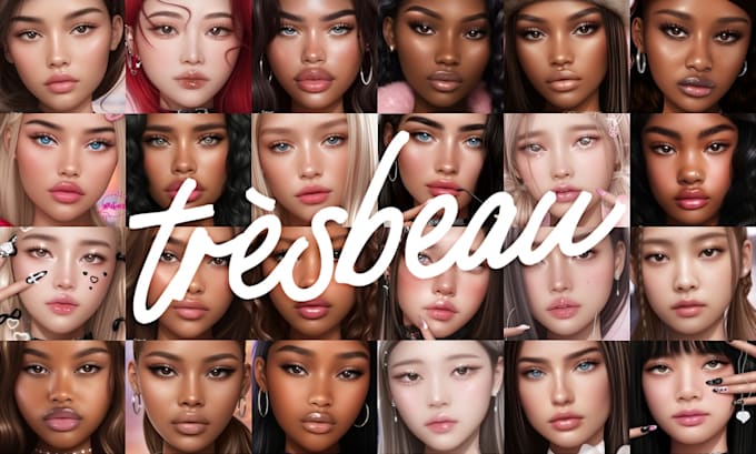 Transform your second life skin with expert edits by Lorygrau | Fiverr