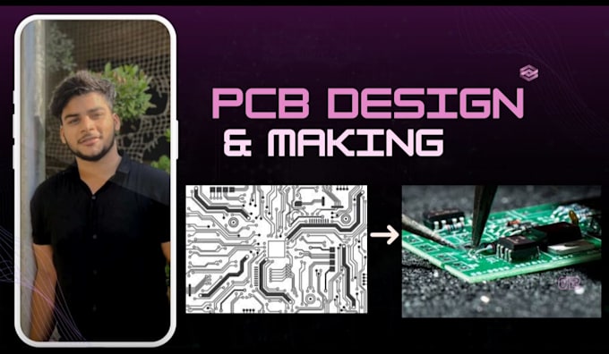 Design pcb and schematic circuit diagrams for your projects by Ebad_hub ...