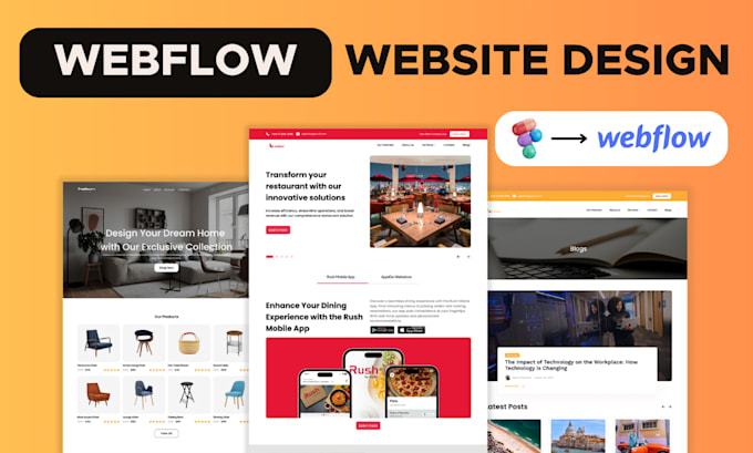 Develop stunning webflow websites, convert figma to webflow by ...