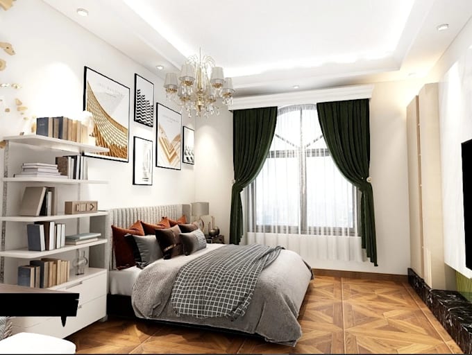 Do 3d interior design and render by Shefman_01 | Fiverr
