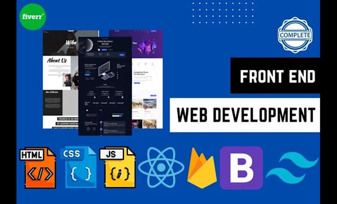 Be your front end developer delivering high quality and responsive web design by Its_asadullah ...