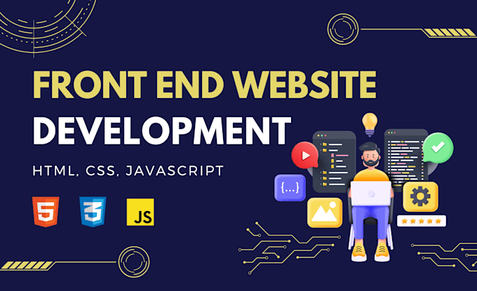 Create responsive front end website using html css and javascript frameworks by Tech_infiny | Fiverr