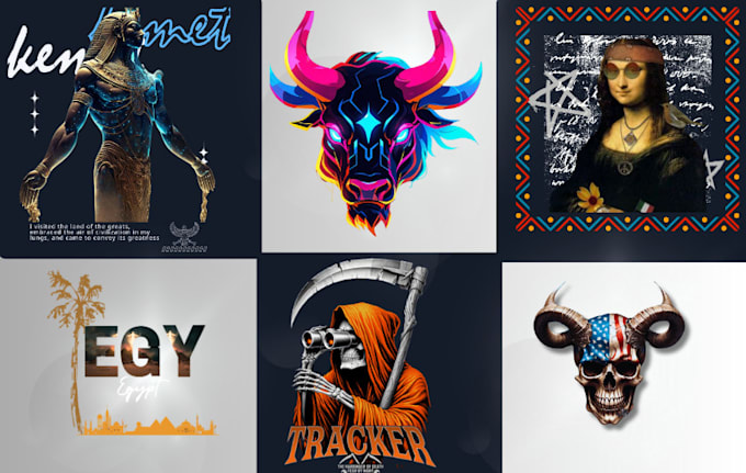 Create eye catching t shirt designs in 8h guaranteed quality by Moo ...