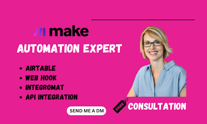 Be your make com automation workflow expert zapier account setup api integration by Peter_pluso ...