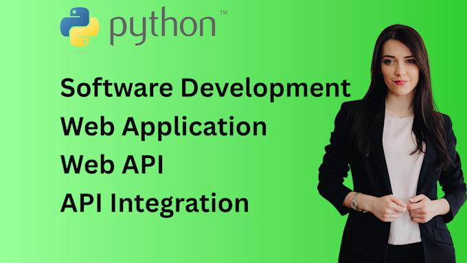 Be your python software and web application developer by Quick_sites ...