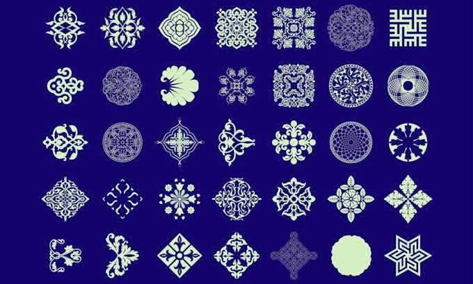 Create textile motifs and pattern design by Tubashahid8687 | Fiverr