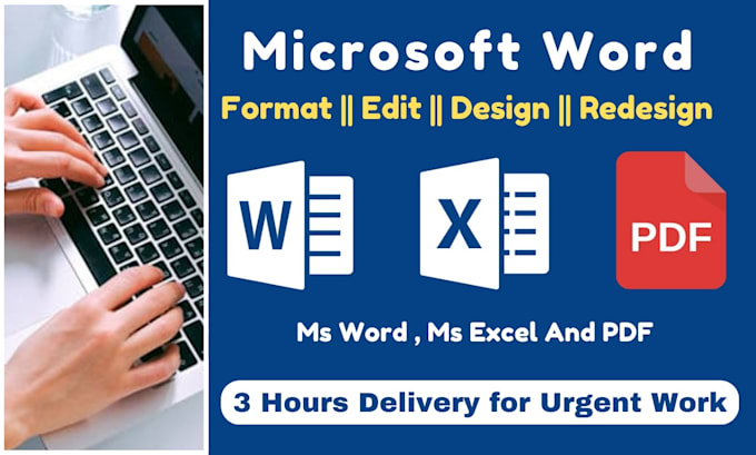 Do fastest typing scanned documents, format, ms word templates and ...