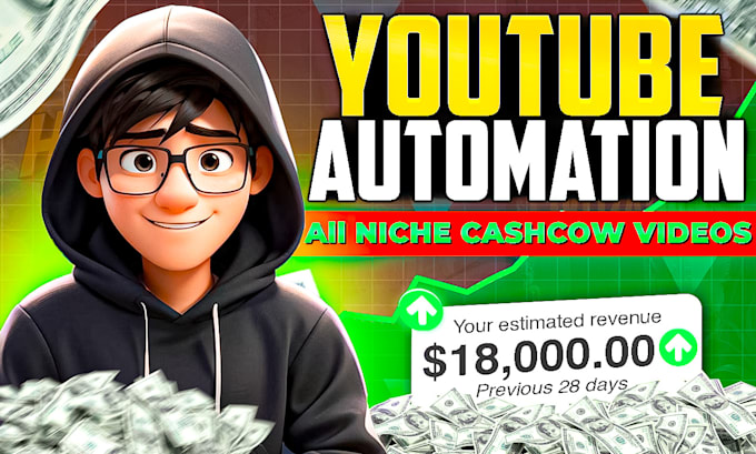 Create top 10 cash cow faceless videos and cash cow youtube automation by Creator_sharp | Fiverr