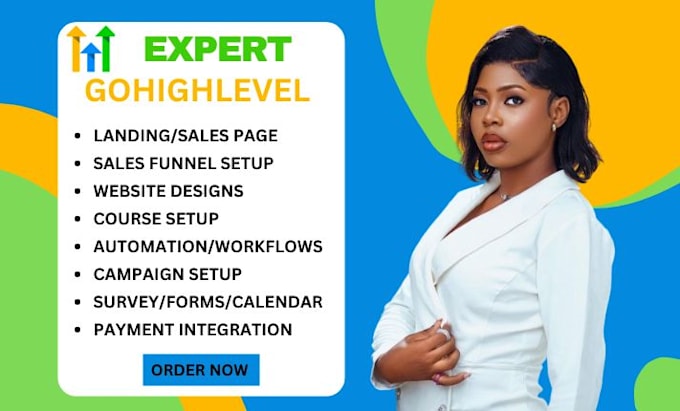 Gohighlevel website gohighlevel sales funnel design by Lola_mavinzz ...