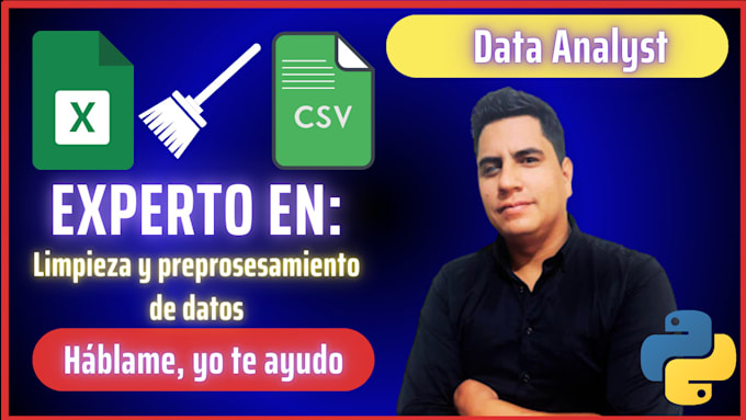 Professionally clean and preprocess your data by Migueljimenezd | Fiverr