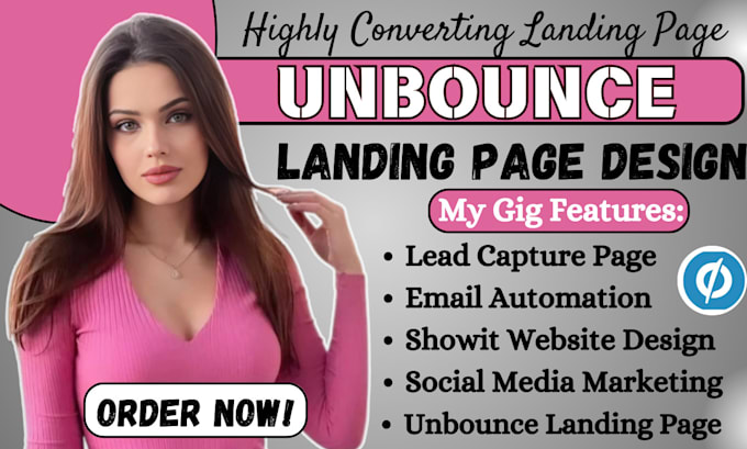 Build unbounce sales funnel unbounce systeme io landing page affiliate marketing by Sienna_mike ...