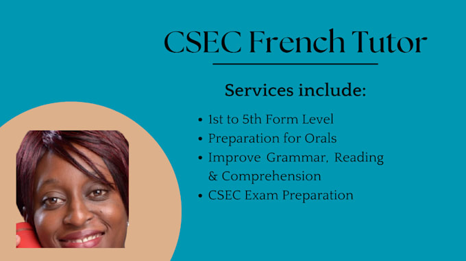 Tutor you in french for csec cxc qualification by Charmab | Fiverr