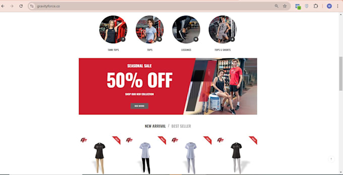 Copy figma to shopify store design and redesign creative ecommerce website by Faheemzulfi | Fiverr