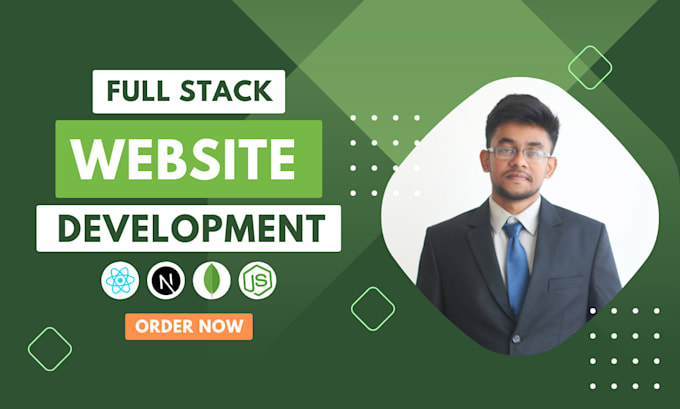 Build full stack website using next js, react js, typescript, and ...