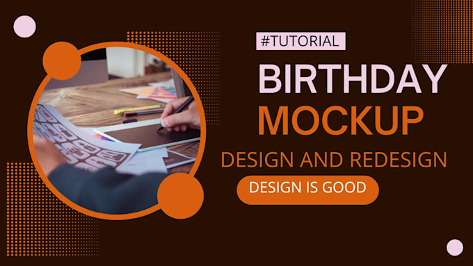 Design birthday mock up design, design your event mock up by Lawal13 ...