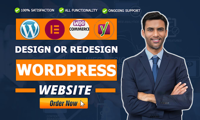 Design, redesign, update edit, copy clone, revamp wordpress website by Solaiman8385 | Fiverr