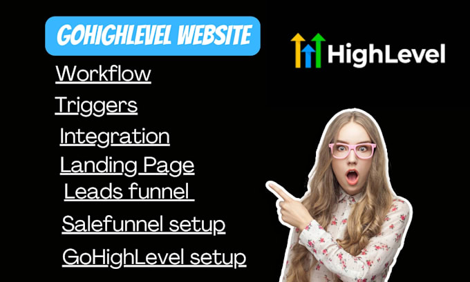 Build a conversion optimized gohighlevel website ghl landing page sales ...