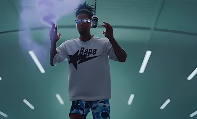 Create 3d animation music video lyric music cartoon music video music visualizer by Aromicy | Fiverr