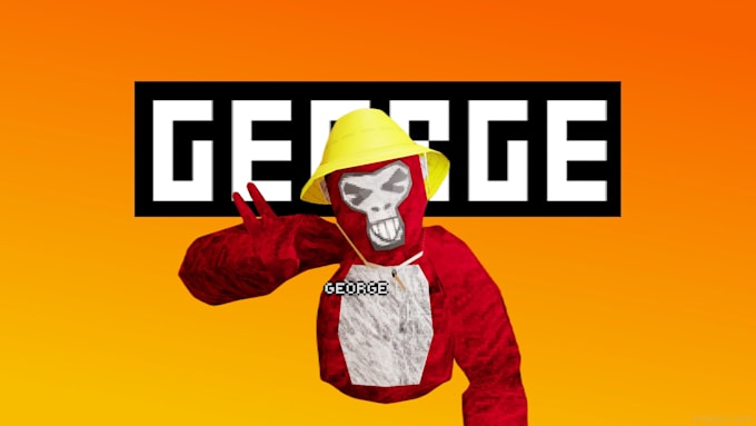 Make a gorilla tag blender profile picture by George56356 | Fiverr
