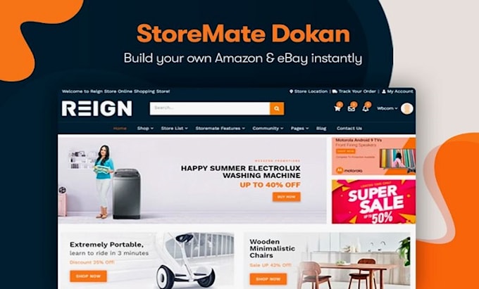 Design A High Performance Woocommerce Multi Vendor Ecommerce Site With Dokan Pro By Sujon Breave