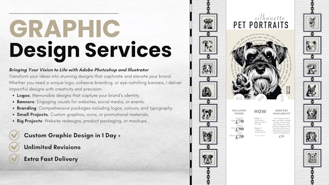 Create custom graphic design work, fast by Enrica_martine | Fiverr