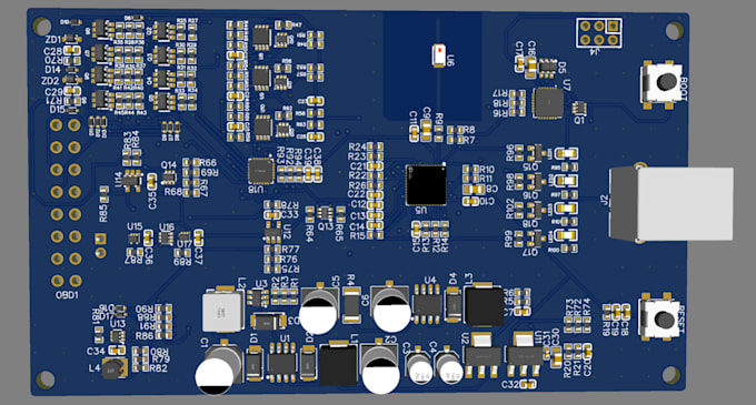 Provide custom pcb design and layout services by Far635 | Fiverr