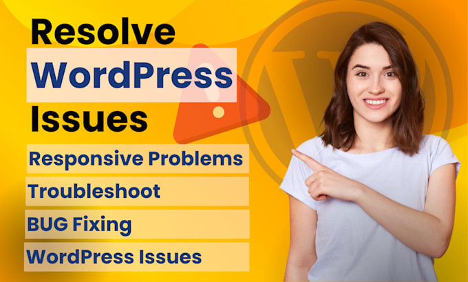Fix errors, responsive design, and resolve wordpress issues by ...