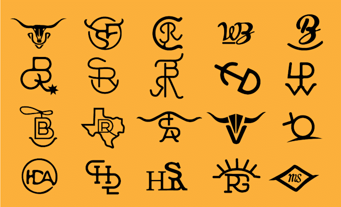 Design cattle brand, western style logo for your ranch,farm by ...