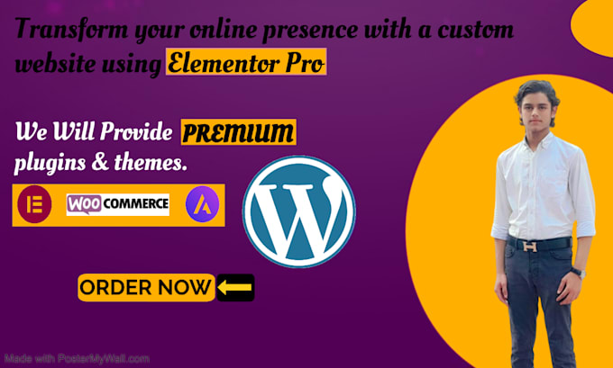 Create wordpress website with elementor pro and plugin and elementor fix by Elementor_fix | Fiverr