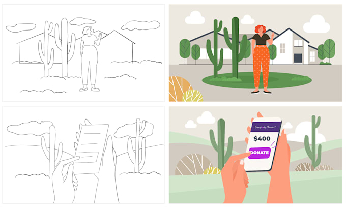 Do motion graphic and storyboard illustration by Ferihag | Fiverr