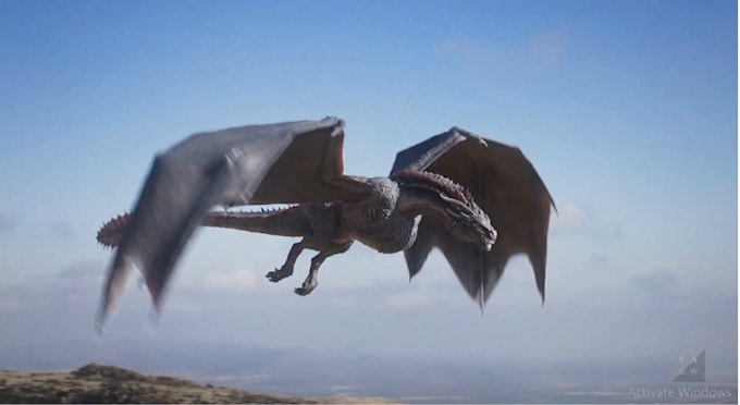 Do realistic cgi 3d dragon animation, 3d dragon model, 3d animal design ...