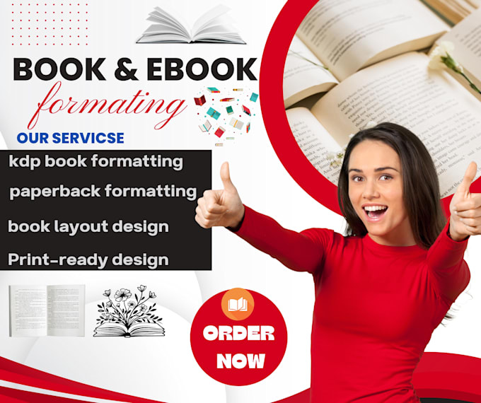 Complete professional book formatting and cover design for kdp , other ...