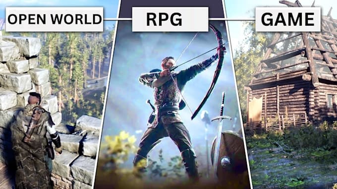 Develop open world rpg, survival horror, multiplayer fps, tps make rts games by Colitebx | Fiverr