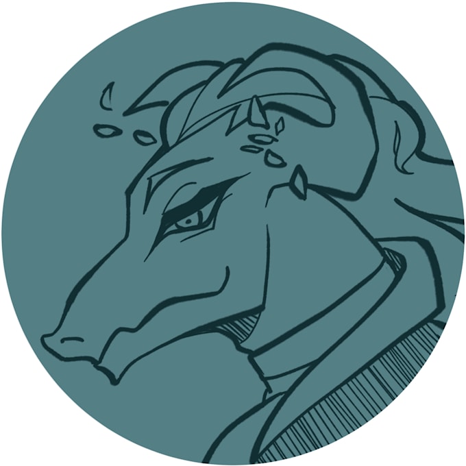 Draw your fursona portrait by Ghost_teeth | Fiverr