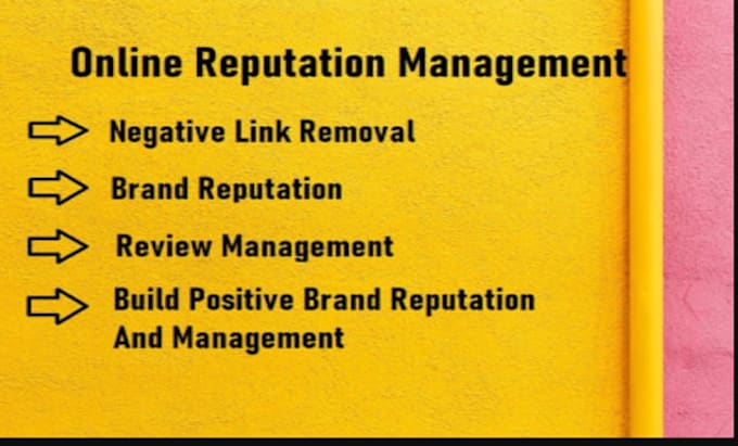 Online reputation clean unwanted negative link, bad news, mugshot, bad ...