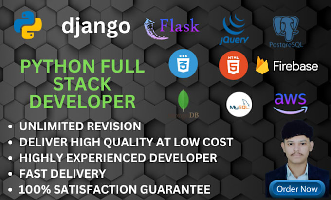 Develop web app and fix bugs in django, python by Shailesh_dabhi1 | Fiverr