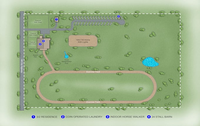 Design 2d site plan, plot plan, lot subdivision and landscape design by ...