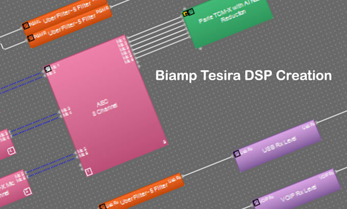 Program your biamp tesira dsp offsite by Visionsyncltd | Fiverr