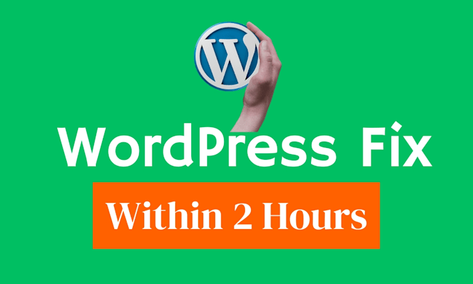 Fix your wordpress website issue by Fm_tex | Fiverr Fix your wordpress website issue by Fm_tex | Fiverr