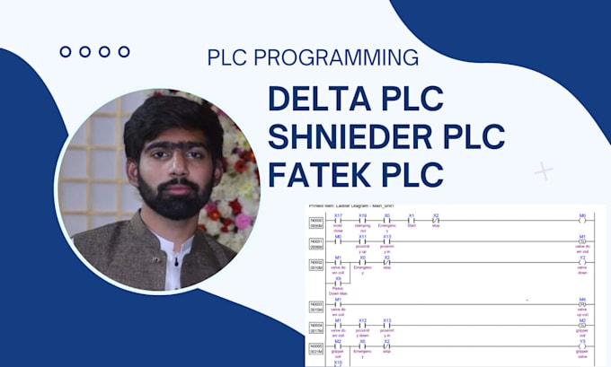 Do delta shnieder siemens plc programming by Ali_uetlahore | Fiverr