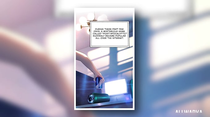 Make professional manhwa manga webtoon recap for youtube by Ali_warya | Fiverr