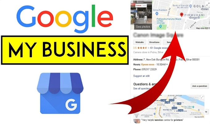 Set up a validated gmb profile, listing using advancing method by ...